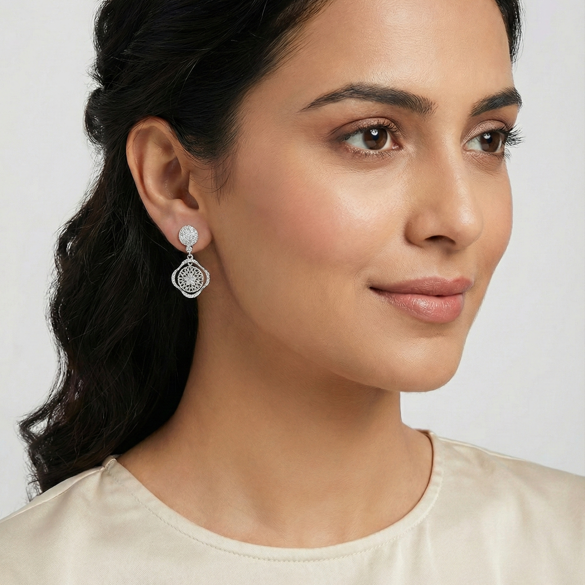 Stellar Orbit Drops 925 sterling silver jewelry – Koura Silver